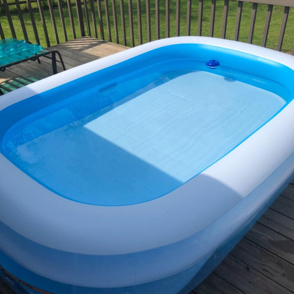 Beniar InflatableSwim Center Family Pool for 2-3 Kids, Backyard Splash ...