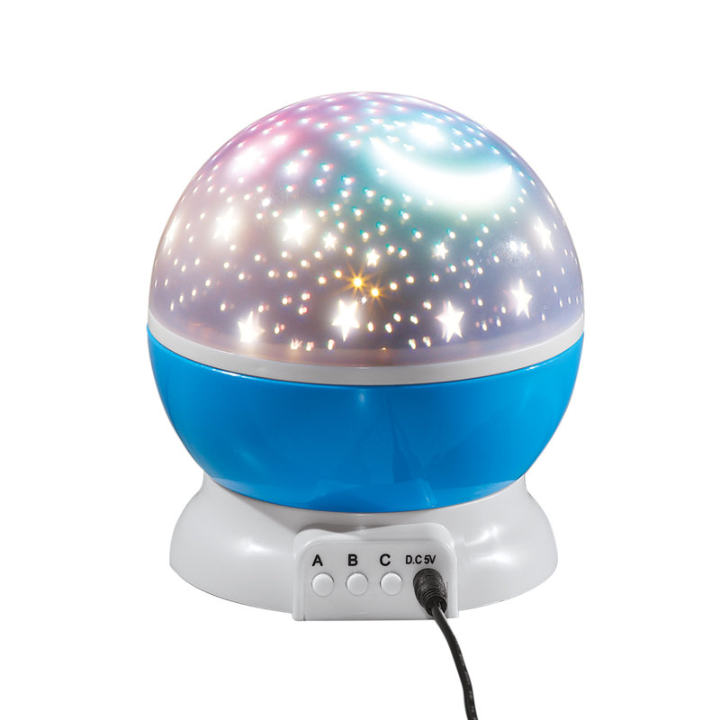 Winston Brands Rotating Star Projector Night Light | Wayfair
