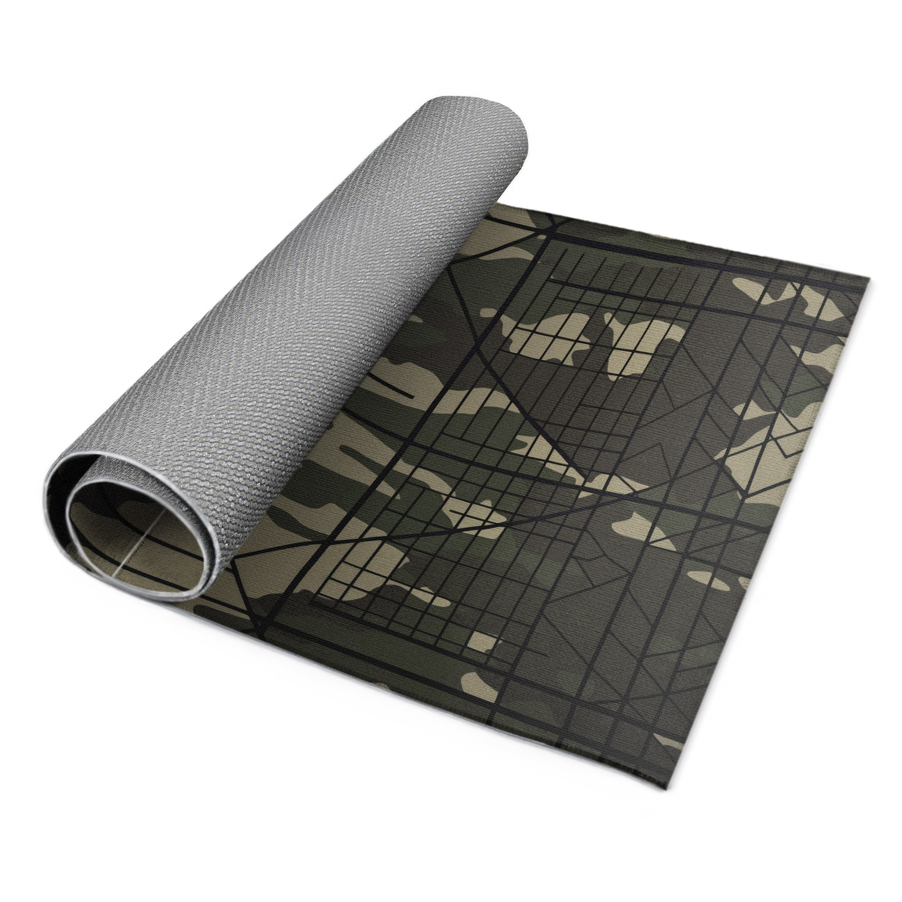 Wrought Studio™ Stealth Angle Indoor And Outdoor Area Rug | Wayfair