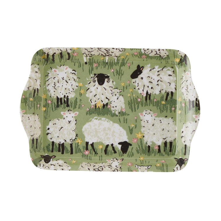 Ulster Weavers Woolly Sheep Melamine Tray | Wayfair.co.uk