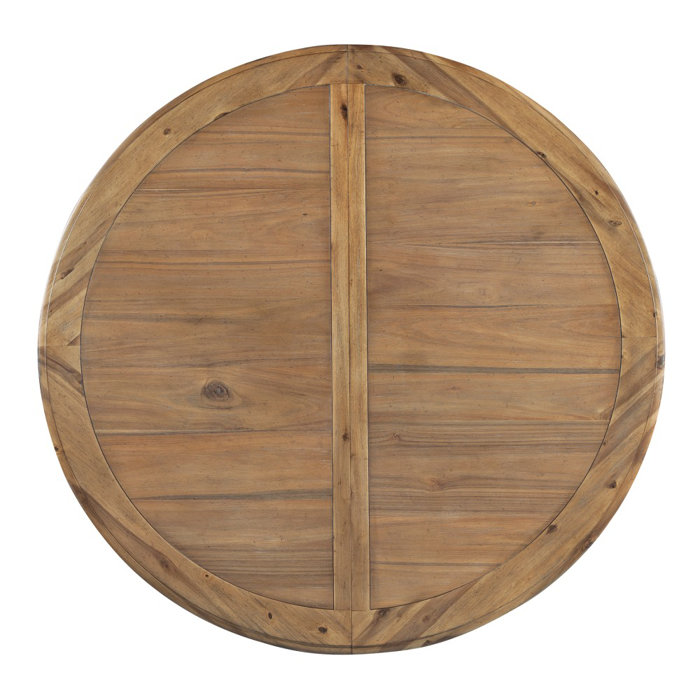 Hekman Extendable Round Solid Wood Dining Table | Wayfair