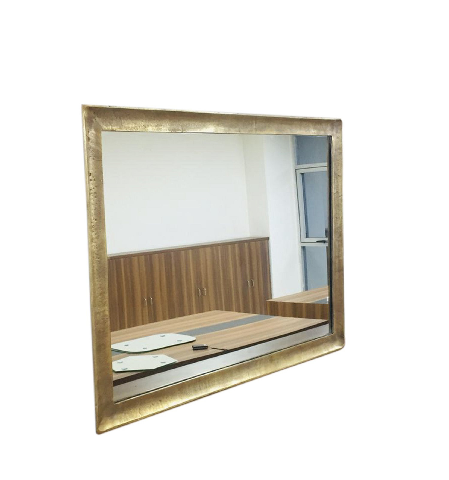 Latitude Run® Rectangle Metal Wall Mirror | Wayfair