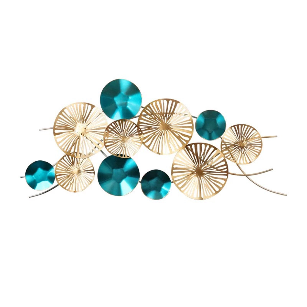 Everly Quinn Metal Three-Dimensional Wall-Mounted Living Room Sofa ...