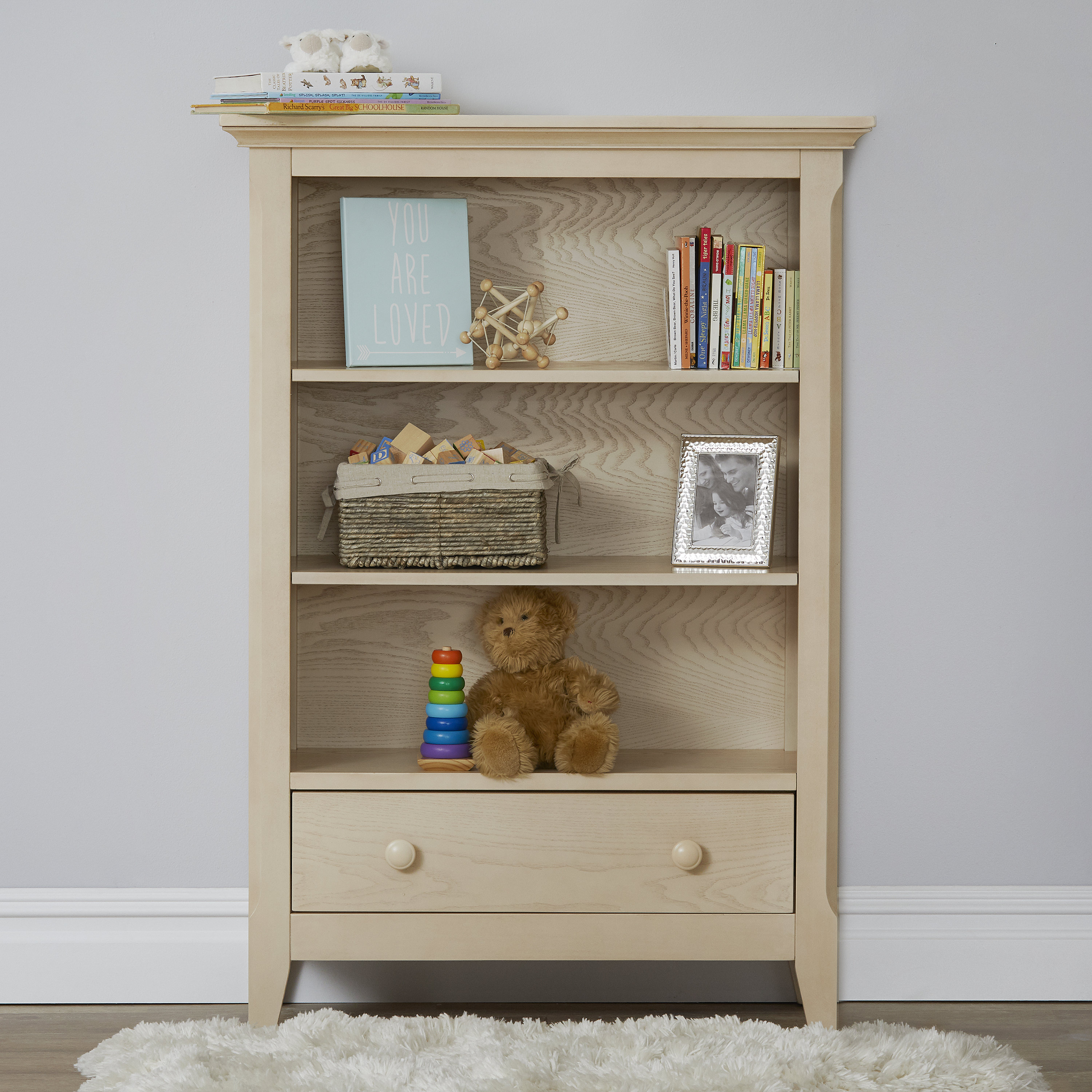 Baby Cache Overland Bookcase with Drawer | Wayfair