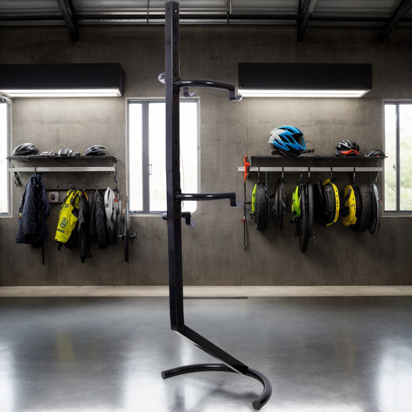 Latitude Run® 2-Bike Garage Wall Mount Indoor Bicycle Storage Rack And ...