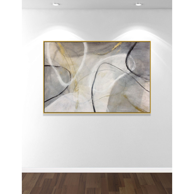 CasaFineArts Lucid Shapes - Painting Print on Canvas & Reviews | Wayfair