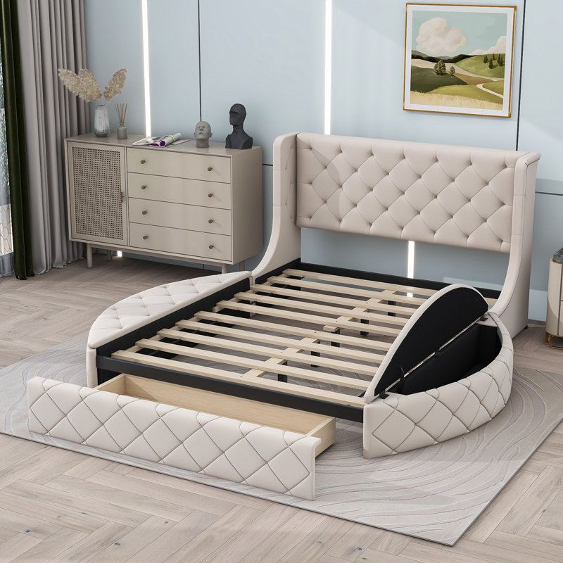 Rosdorf Park Jorina Queen Platform Bed | Wayfair