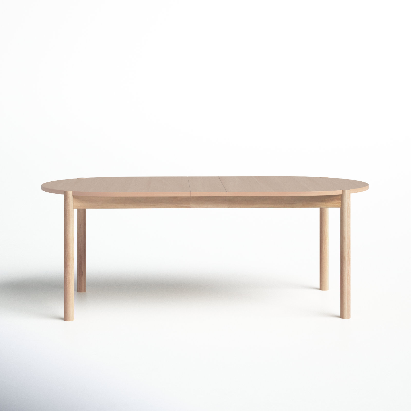 AllModern Lukas Extendable Beech Solid Wood Dining Table | Wayfair