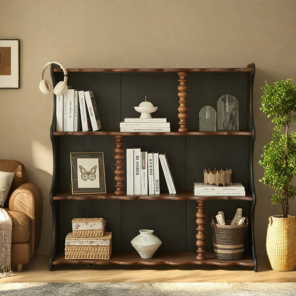 Kaoloupin American vintage style bookcase | Wayfair