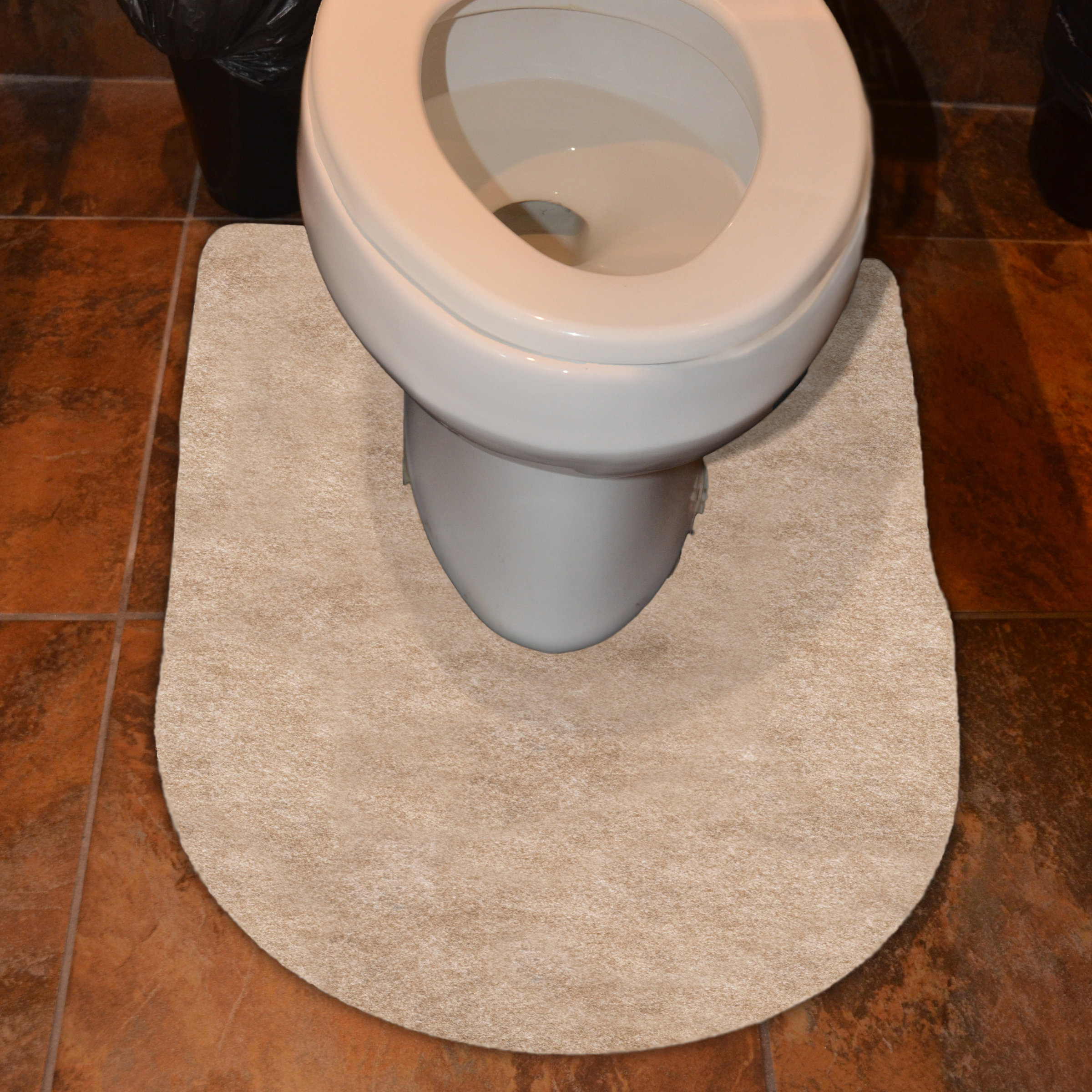 Eider & Ivory™ Drip & Dry Restroom Toilet Mats (12-pack) | Wayfair