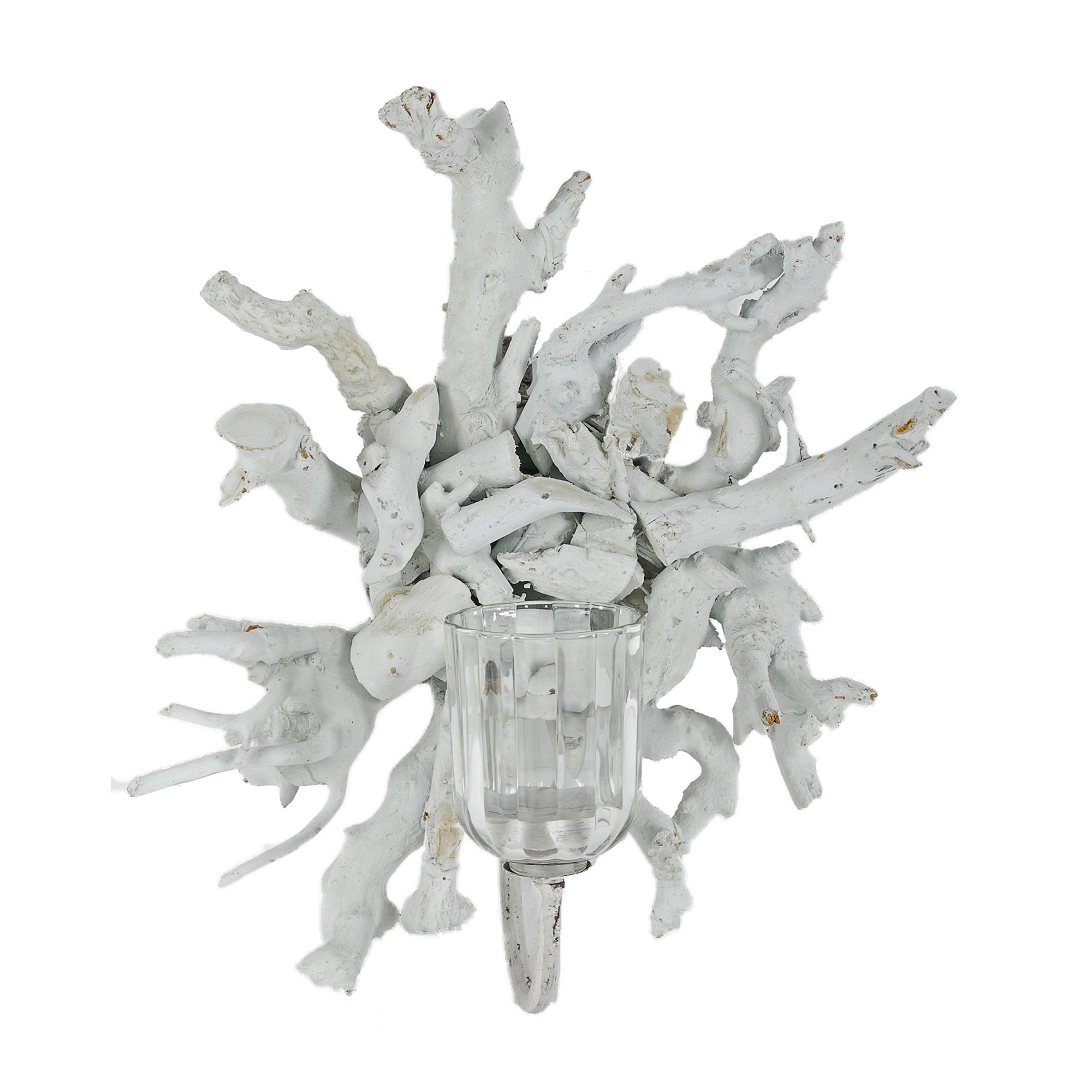 Highland Dunes Small Glass Wall Sconce | Wayfair