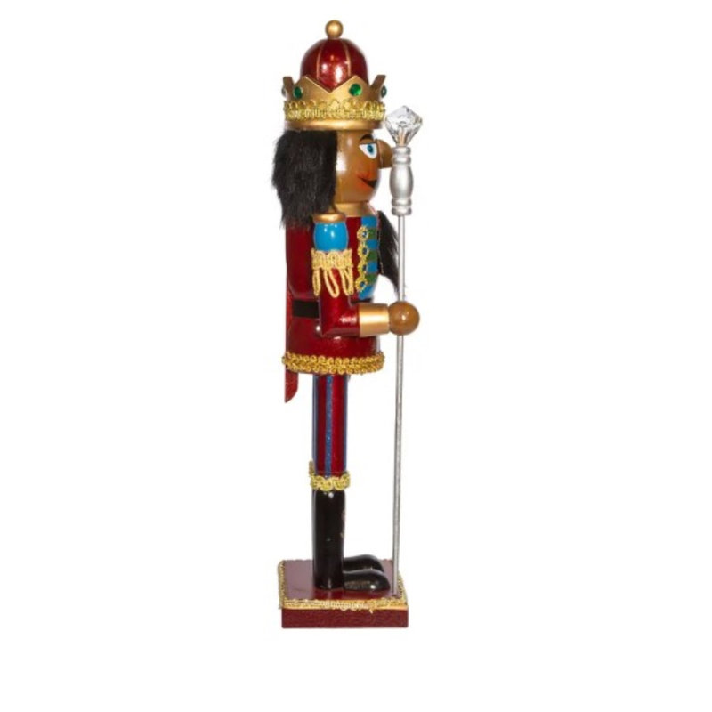 Kurt Adler Regal African American King Wooden Nutcracker | Wayfair