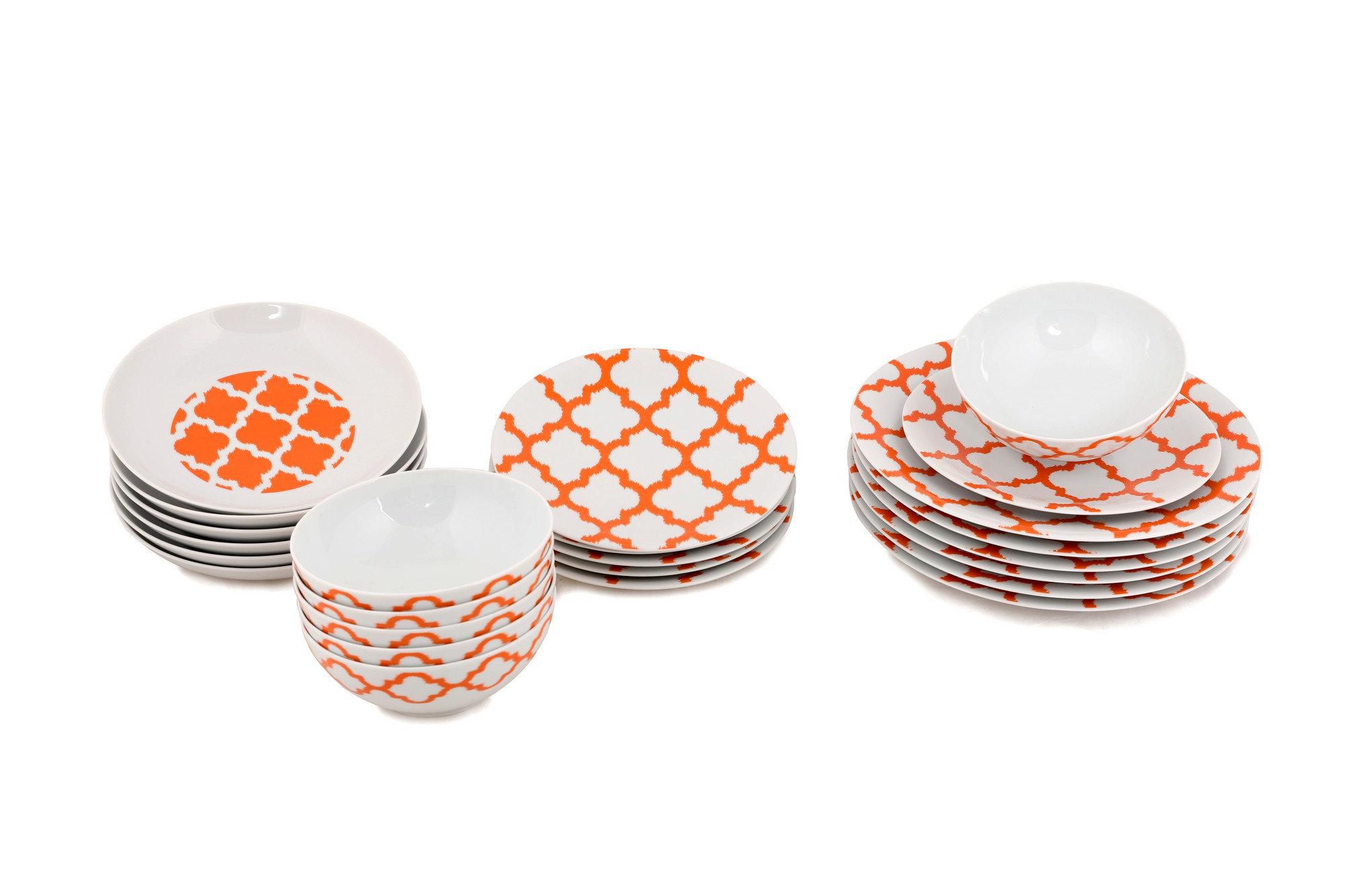 East Urban Home Orson 24 Piece Dinnerware Set, Service for 6 | Wayfair