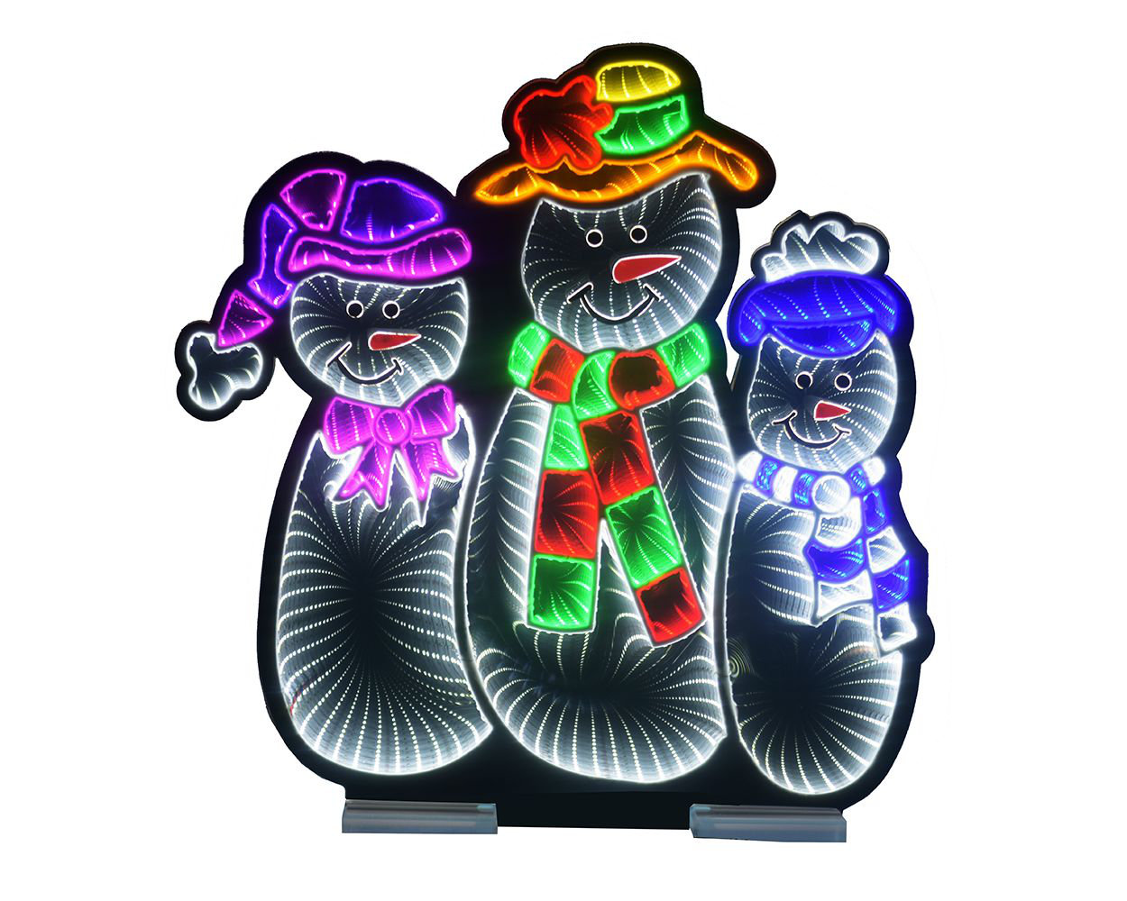 The Holiday Aisle® Infinity 3 Snowman | Wayfair