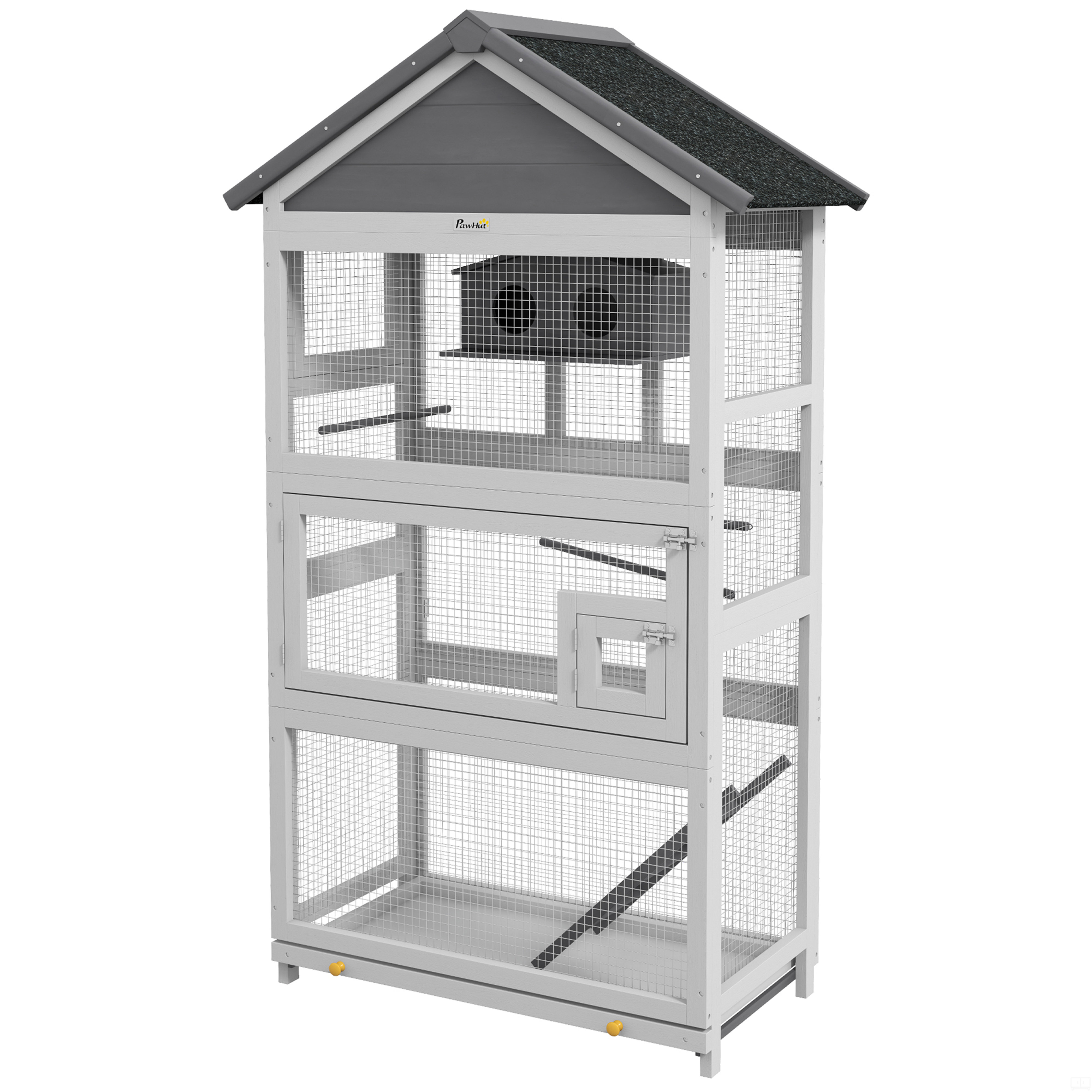 KAQCVIN Wooden Bird Aviary, 67