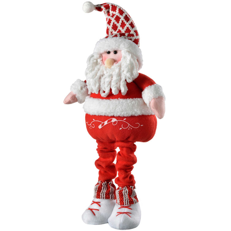 The Seasonal Aisle Free Standing Christmas Santa Decoration with ...