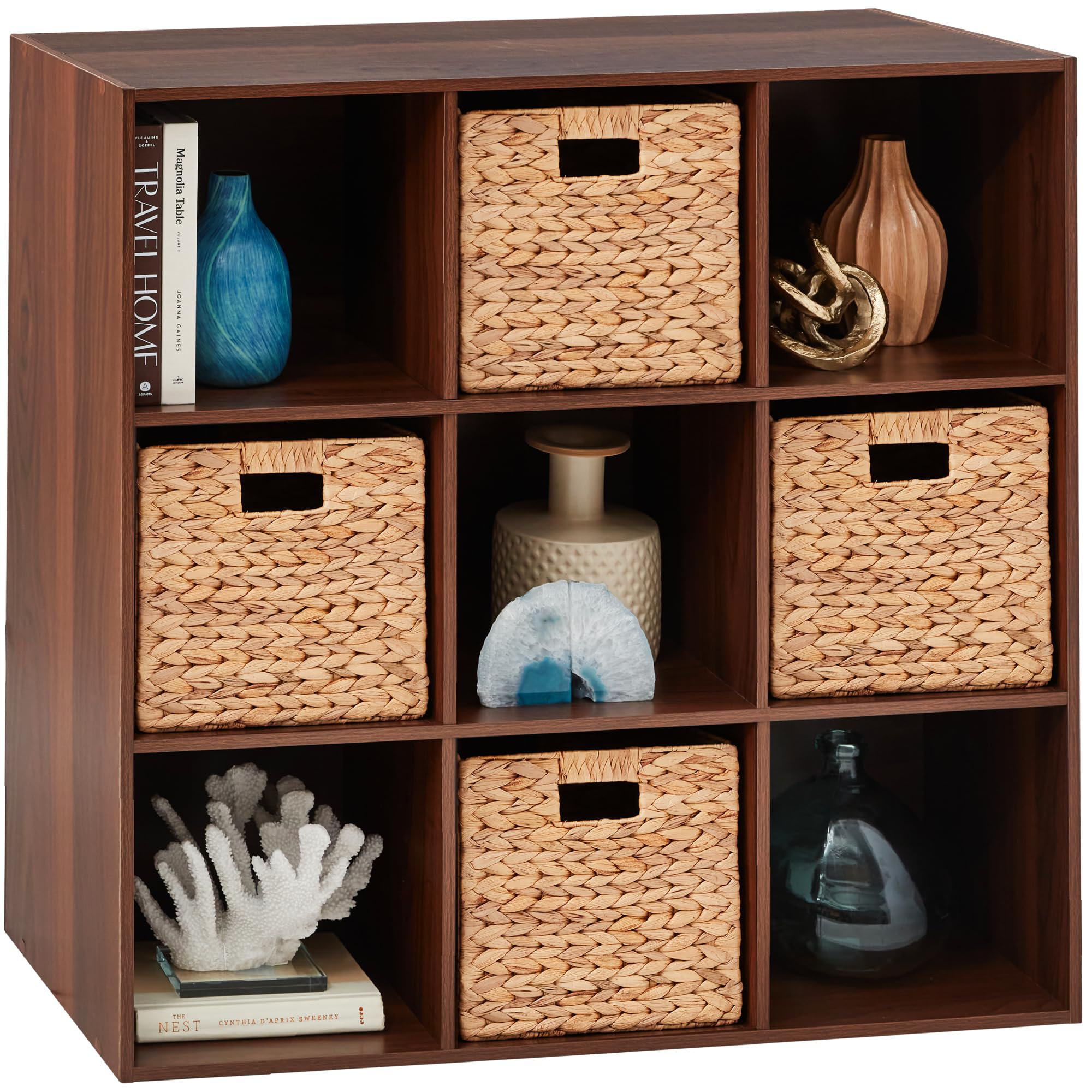 Latitude Run® 9-Cube storage manager, bookshelf opening, bookshelf ...