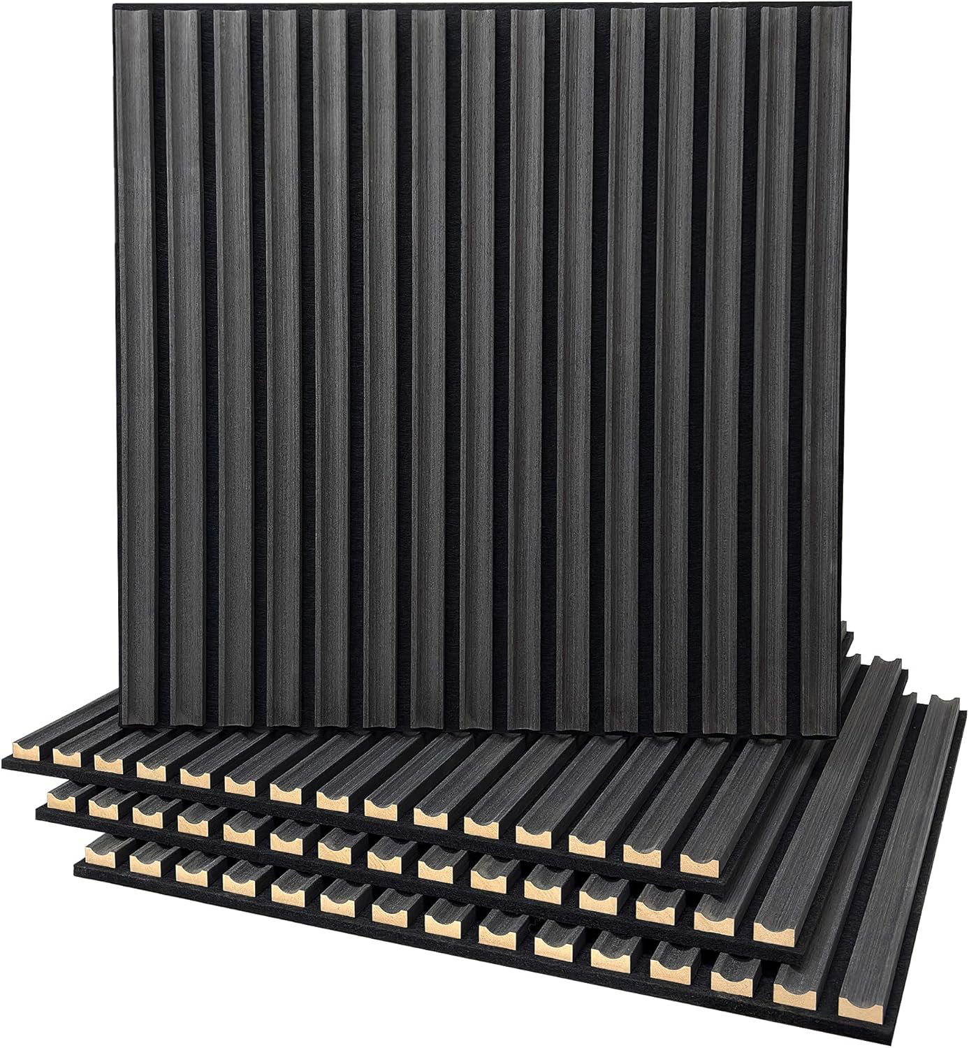 CONCORD WALLCOVERINGS ™ Concord Wallcoverings 3D Fluted Acoustic Wall ...