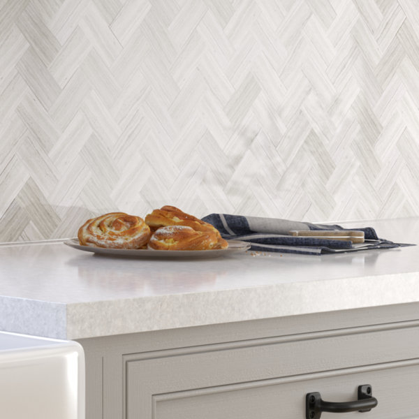 Speed tiles Sesame 1.89'' W x 3.86'' L Natural Stone Peel and Stick ...