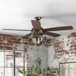Union Rustic Kamthe 48'' Ceiling Fan with LED Lights & Reviews | Wayfair