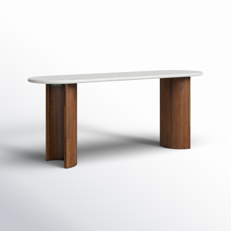 Four Hands Paden Large Console Table - Italian White | Perigold