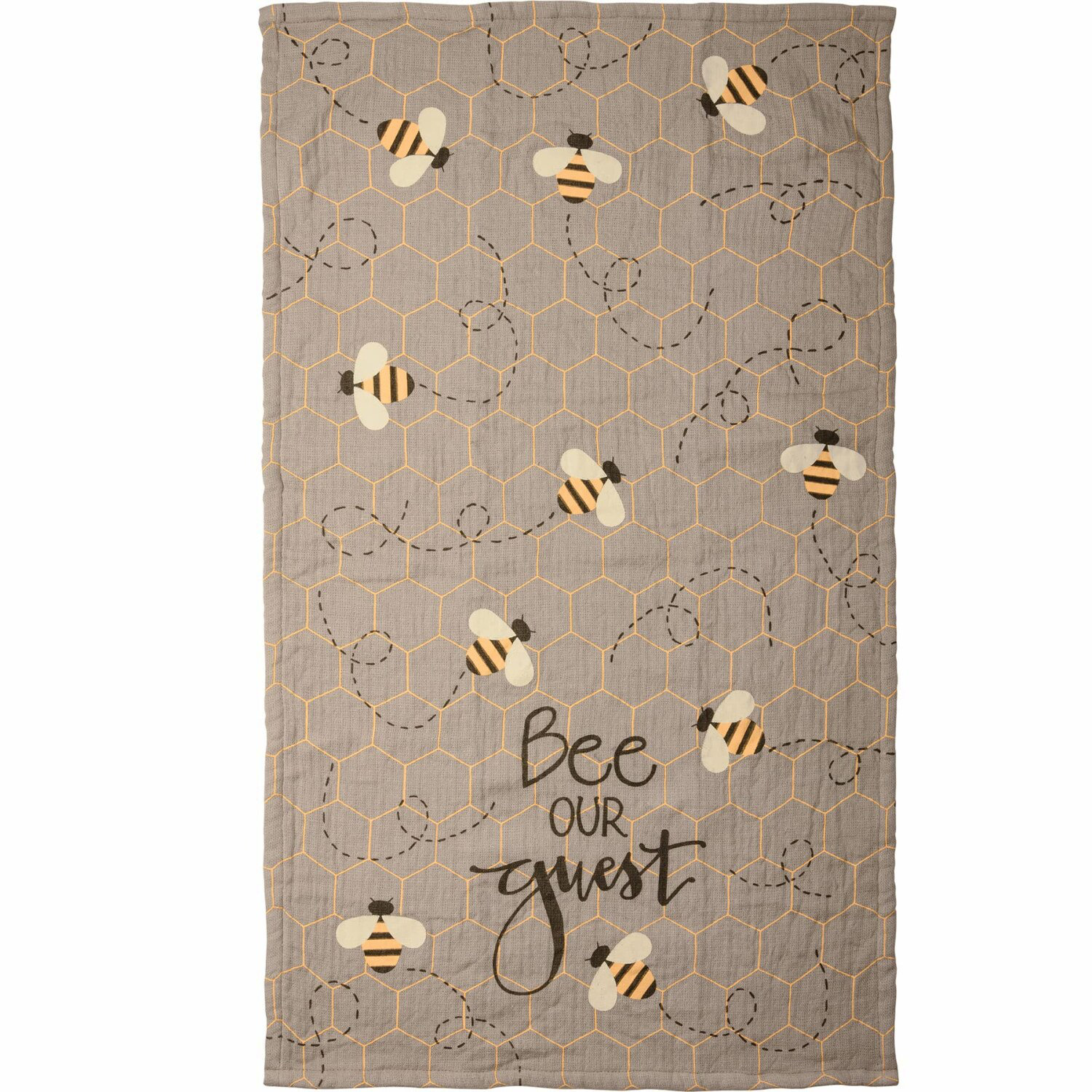 One Allium Way® Bee Bliss Decorative Hand Towel - 28x16 Inches | Wayfair