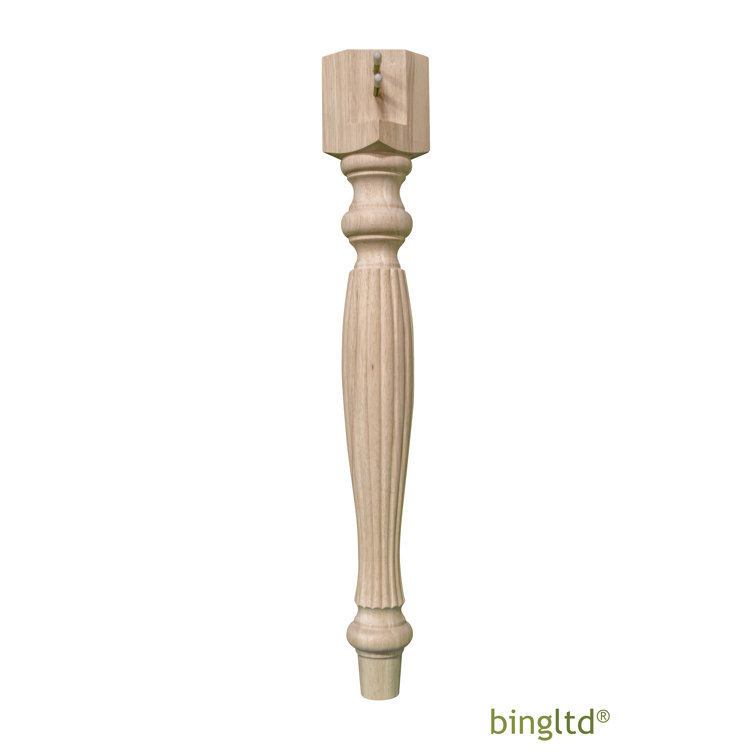 bingltd Rubberwood Dining Table Leg | Wayfair
