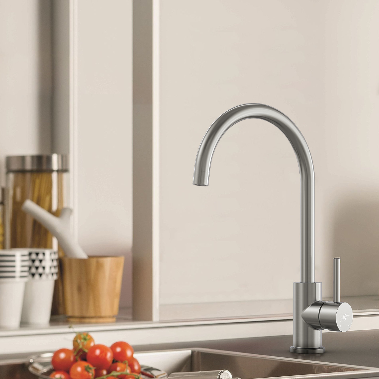 TEPE Bath Single Handle Kitchen Faucet with Accessories - Wayfair Canada