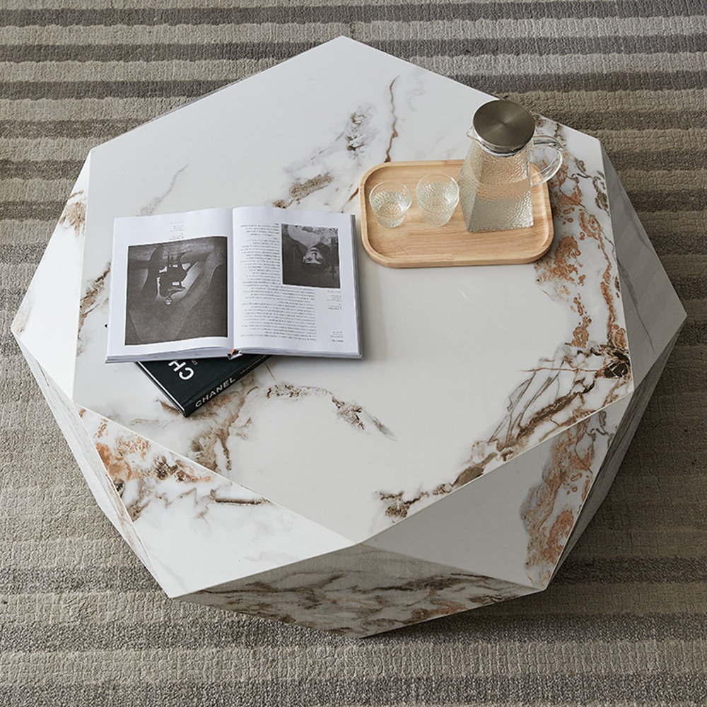 Orren Ellis Italian style sintered stone end table. | Wayfair