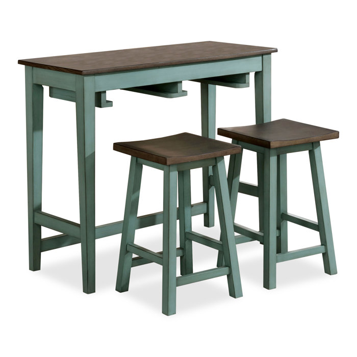 Beachcrest Home Arianna 3 - Piece Dining Set & Reviews | Wayfair