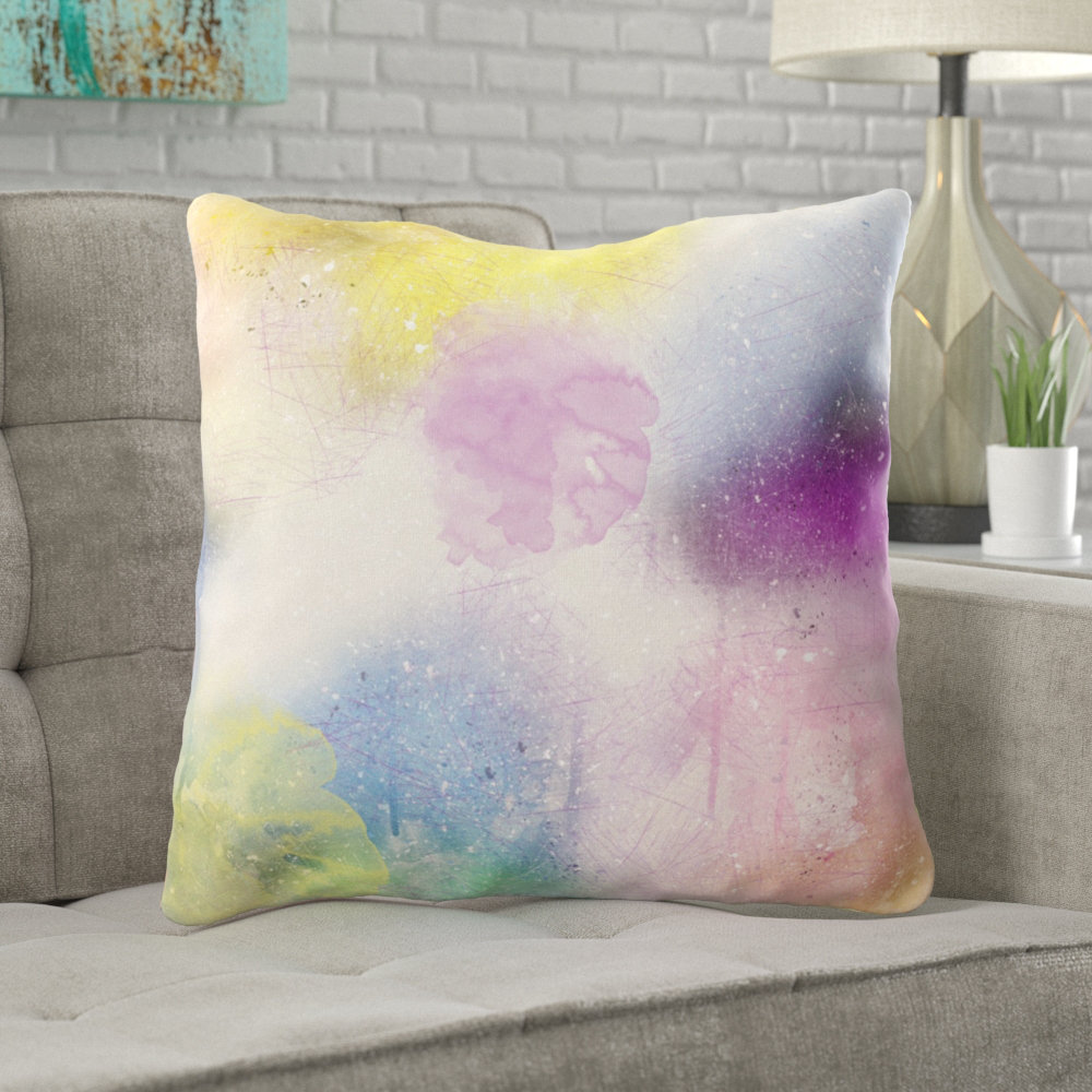 Wrought Studio™ Carpen Background Throw Pillow | Wayfair