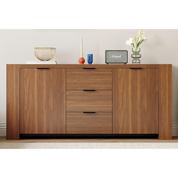 Millwood Pines Modern Hollowcore Side Board & Reviews | Wayfair