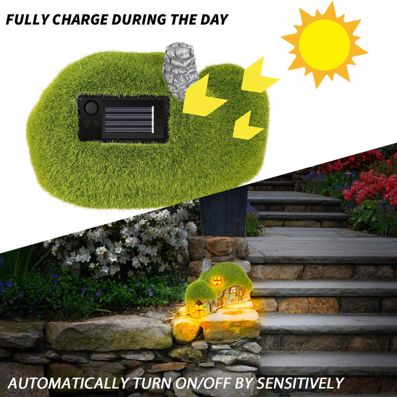 Trinx Garden House Statue | Wayfair