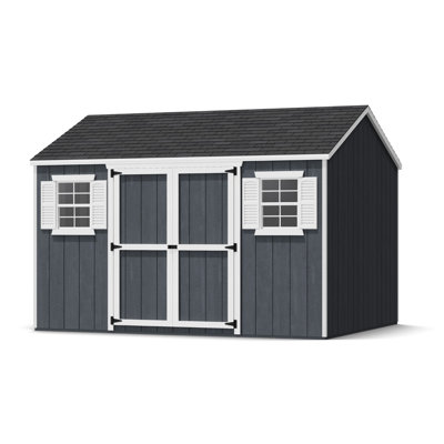 Little Cottage Co. Value Gable Outdoor Wood Storage Shed & Reviews ...