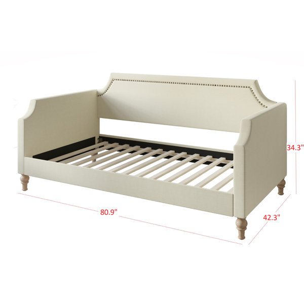 Andover Mills™ Beldale Upholstered Twin Daybed & Reviews | Wayfair
