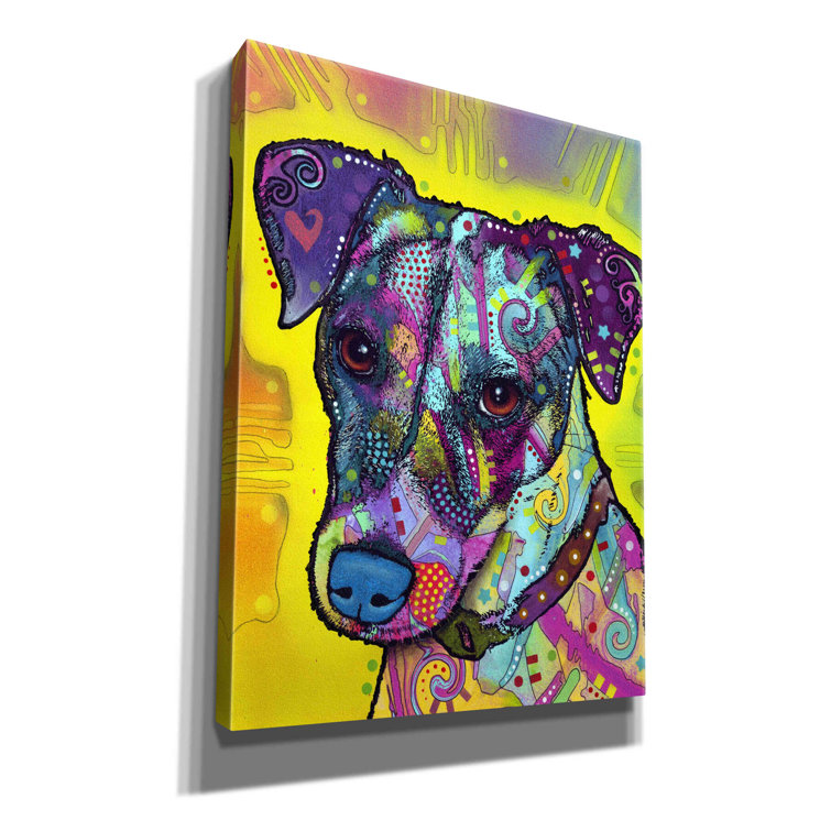 Red Barrel Studio® Epic Graffiti 'Jack Russell' By Dean Russo, Giclee ...