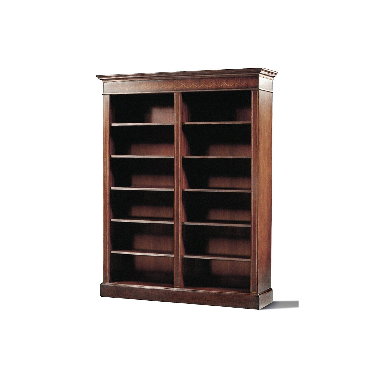 Aston Court 78" H x 63" W Solid Wood Library Bookcase - Wayfair Canada