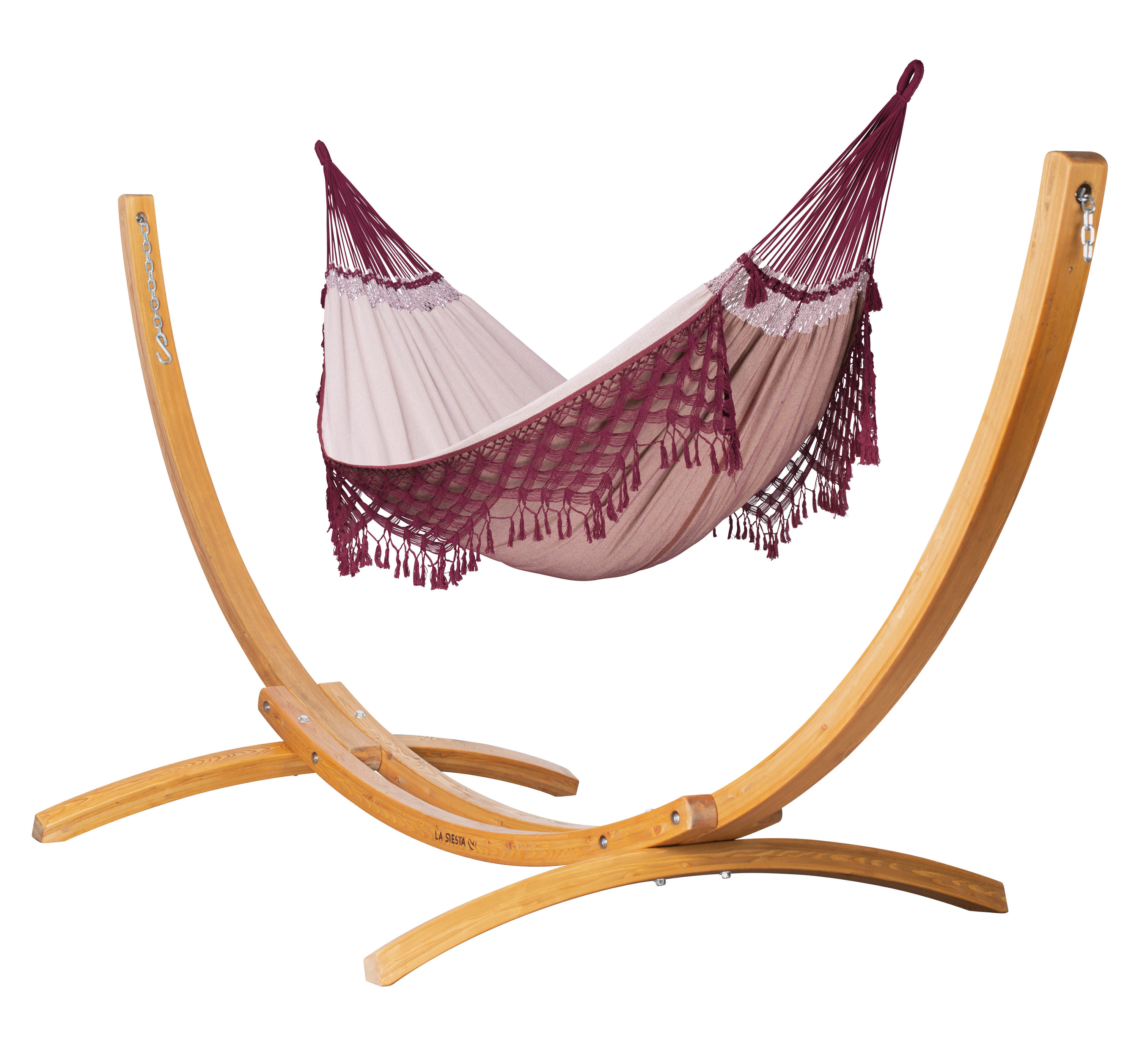 LA SIESTA Double Classic Hammock with Stand | Wayfair