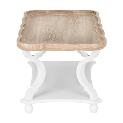 Ophelia & Co. Plaisance Rustic Farmhouse Cottage Core Coffee Table ...