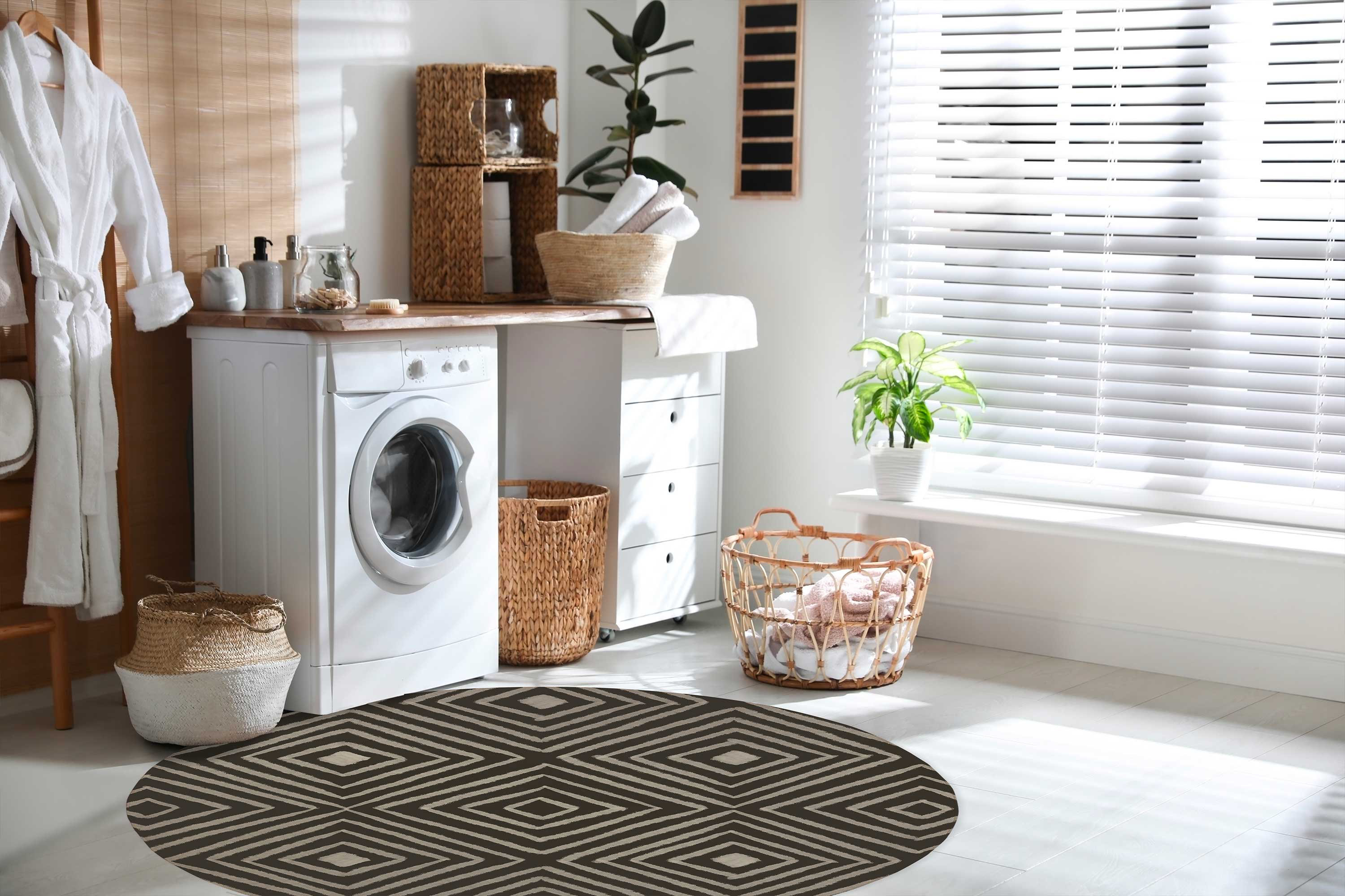 Foundry Select HAMLIN CHOCOLATE Laundry Mat By Latitude Run® - Wayfair ...