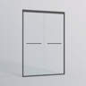 Ning Double Sliding Opening Shower Door - Semi-Frameless Design Design ...