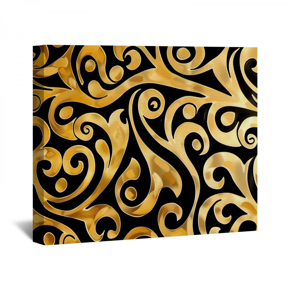 Red Barrel Studio Spiral Pattern On Canvas Print | Wayfair