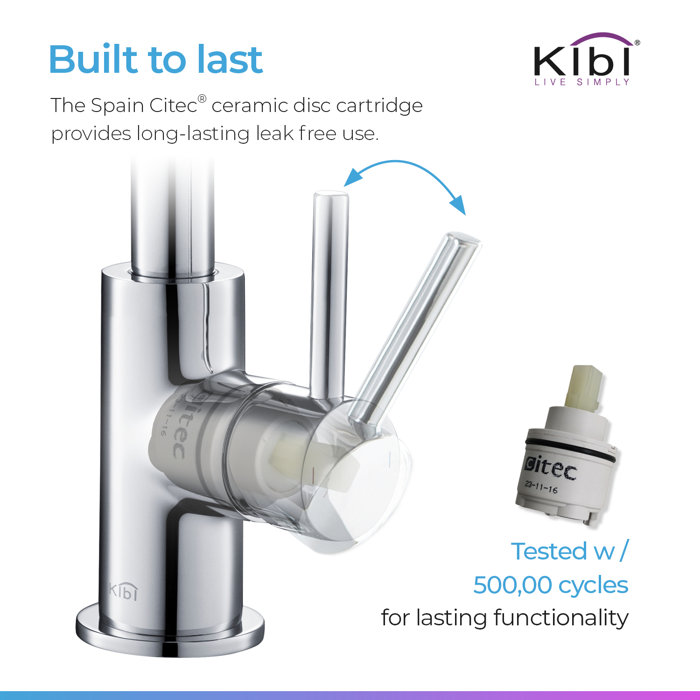 KIBI USA KIBI Lowa Kitchen Faucet & Reviews | Wayfair