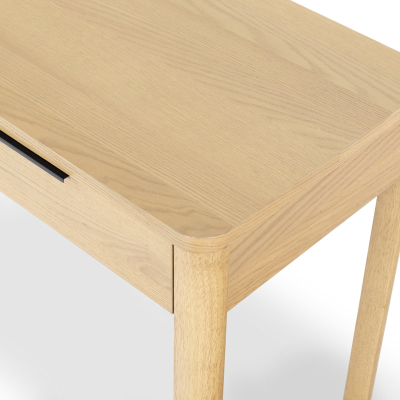 Joss & Main Tahani 2 Drawer Wood Desk & Reviews | Joss & Main