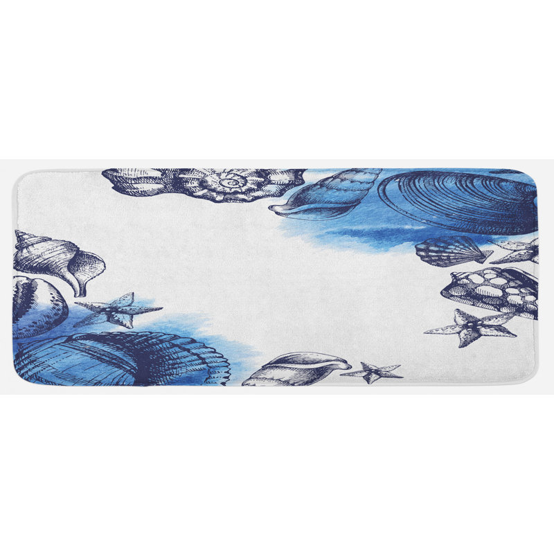 East Urban Home Ocean Kitchen Mat | Wayfair