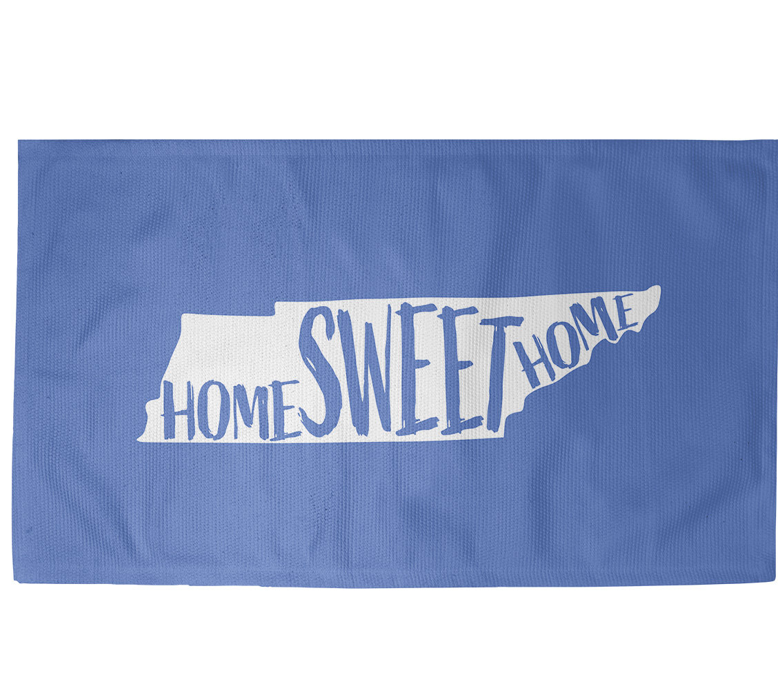 East Urban Home Home Sweet Tennessee Blue Area Rug - Wayfair Canada