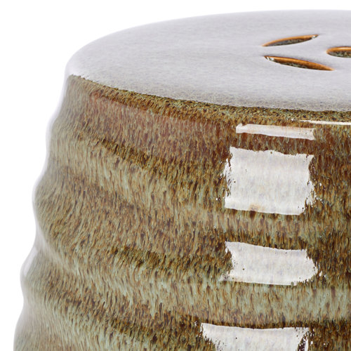 Brayden Studio® Studebaker Ceramic Accent Stool & Reviews | Wayfair