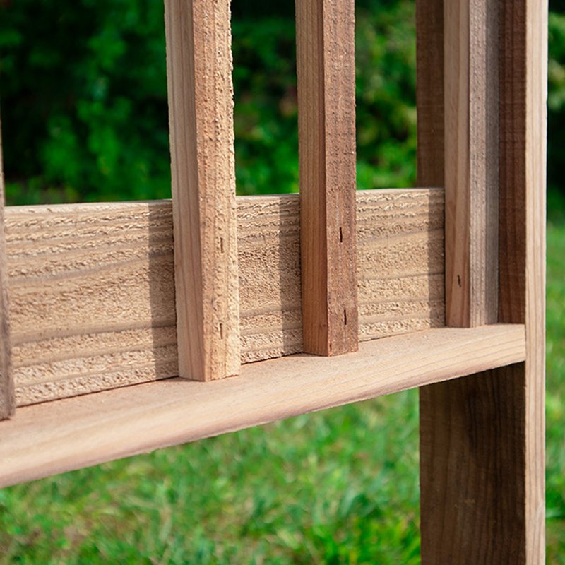 Red Barrel Studio® Addalee Premium Cedar Griffin Trellis | Wayfair