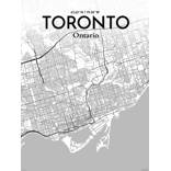OurPoster.com Toronto City Map On Paper Print - Wayfair Canada