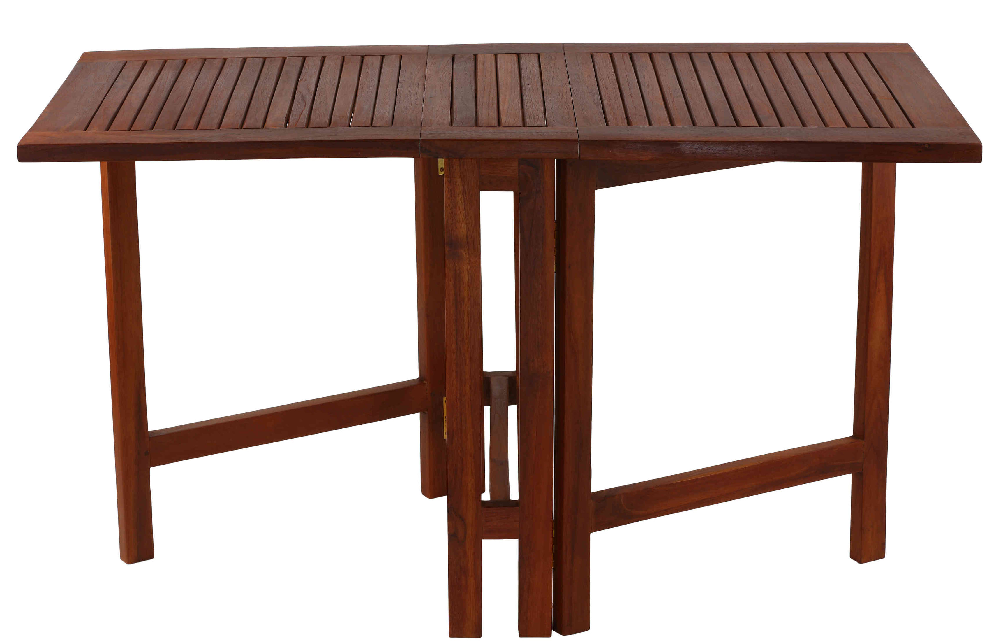 Highland Dunes Kinner Folding Teak Dining Table & Reviews | Wayfair